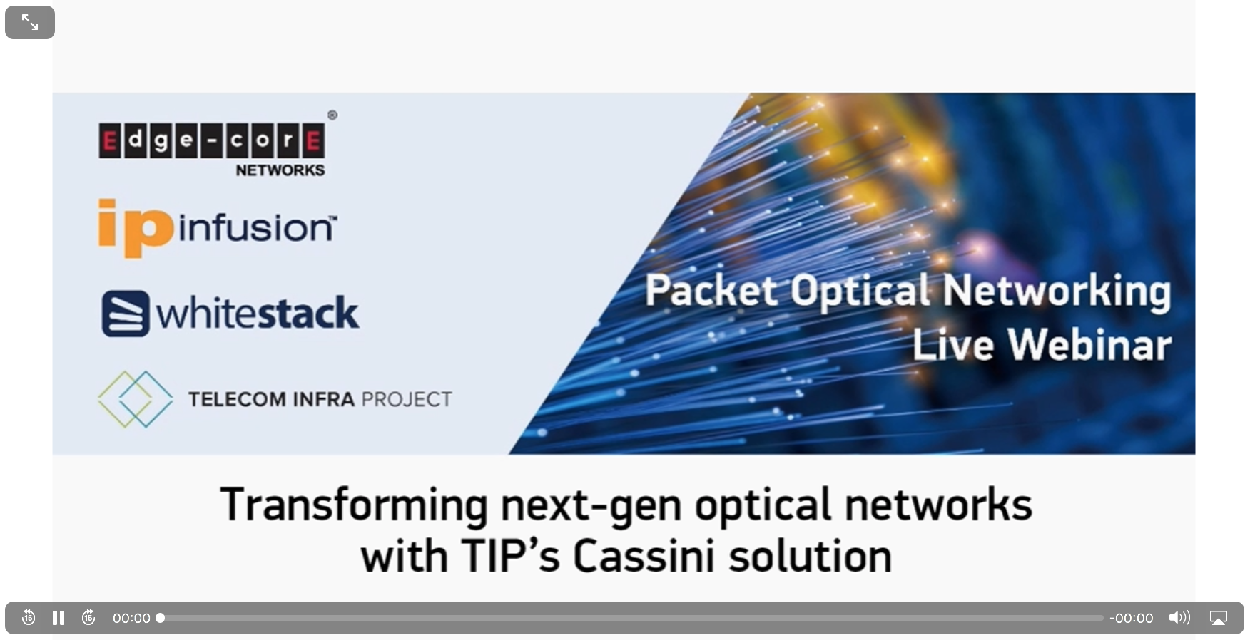 Next-Gen Optical Networks | Webinar | IP Infusion