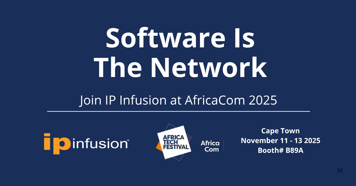 Join IP Infusion at AfricaCom 2025 IP Infusion