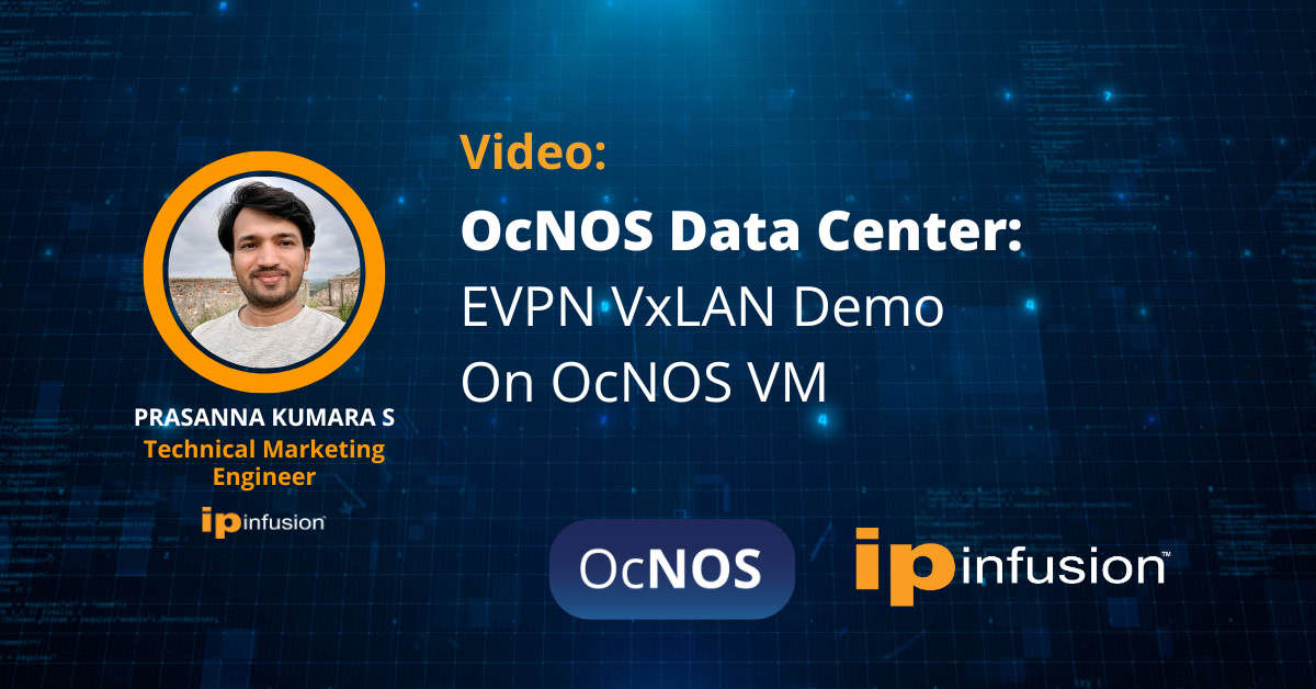 OcNOS Virtual Machine (VM) | IP Infusion