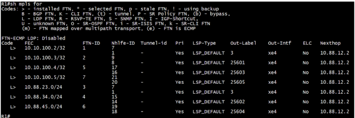 LDP to SR Migration in MPLS Networks with OcNOS IP Infusion